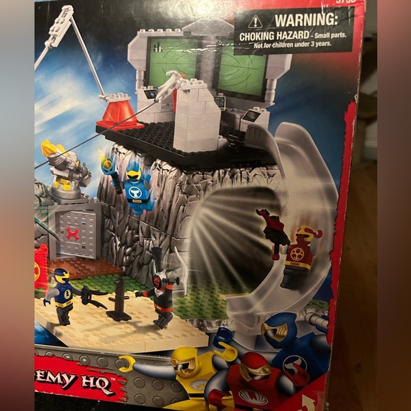 Mega Bloks | Toys | Power Rangers Ninja Storm Mega Blocks Ninja Academy ...